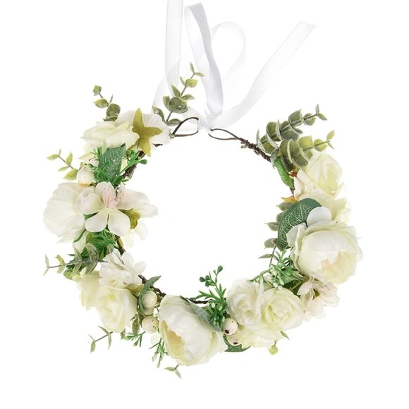 Boutique | Accessories | Vividsun Adjustable Flower Crown Floral ...